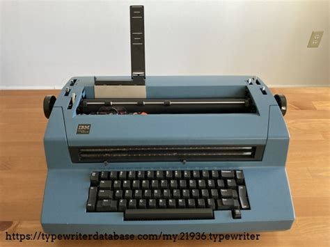 1981 IBM Correcting Selectric III On The Typewriter Database