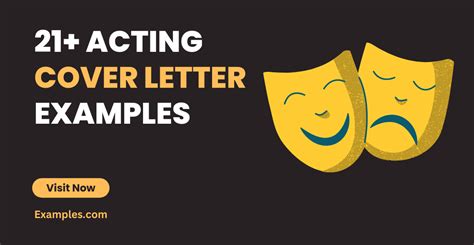 21 Acting Cover Letter Examples To Download