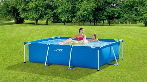 Intex Metal Rectangular Frame Pool 28270 Intex Pools Indonesia