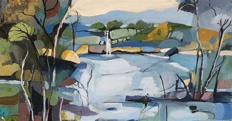 Landscape Impression No 9 By Susan Trudinger