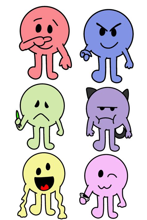 Sextuplets In Mr Men Show Style By Shurikenpink On Deviantart