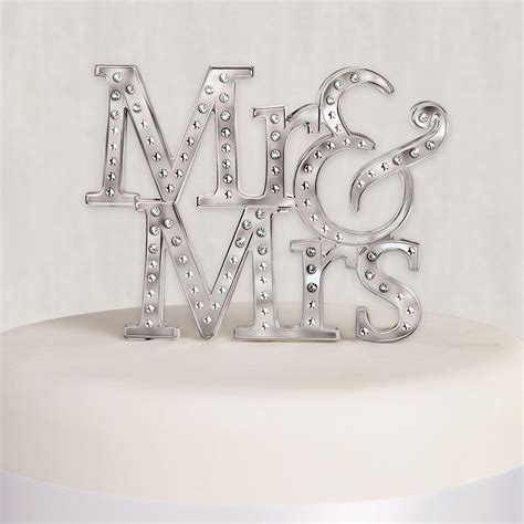 PartyCity Mr Mrs Wedding Cake Topper Hamilton Place