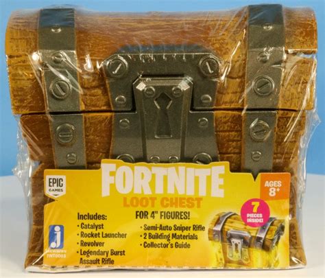 Loot Chests Jazwares 4 Action Figure Fortnite Toy Guide