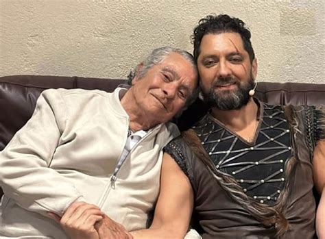 دل نوشته بهرام رادان بعد از دیدار بهروز وثوقی در آمریکاعکس