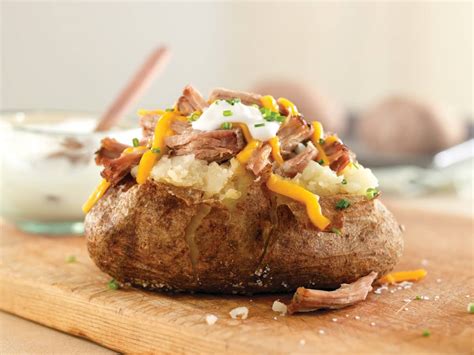 Pulled Pork Baked Potato Recipe Yummly