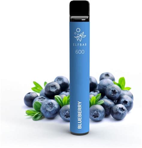 Elf Bar Vape Ohne Nikotin Blueberry Blaubeere Heidelbeere