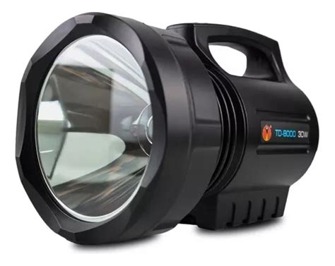 Holofote Super Potente Led Recarregável w Td a T Pro Parcelamento sem juros