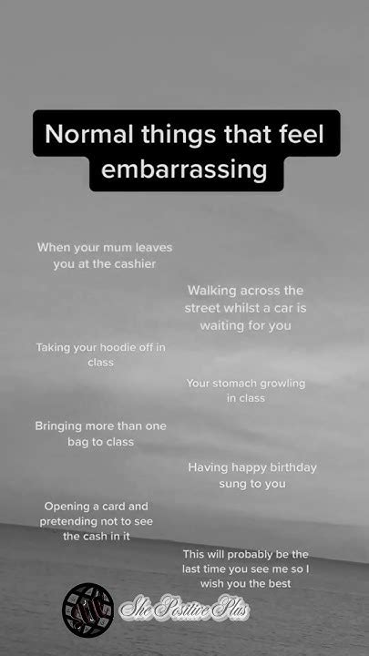 Normal Things That Feel Embarrassing Embarassing Relatabl Relatable