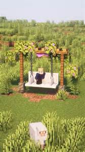 Minecraft Swing Chair Design Tutorial