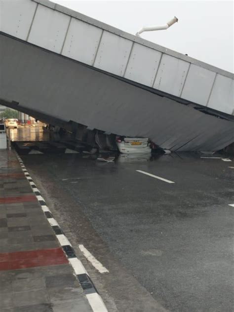 Delhi Airport Roof Collapse On Terminal 1 Pics Times Now