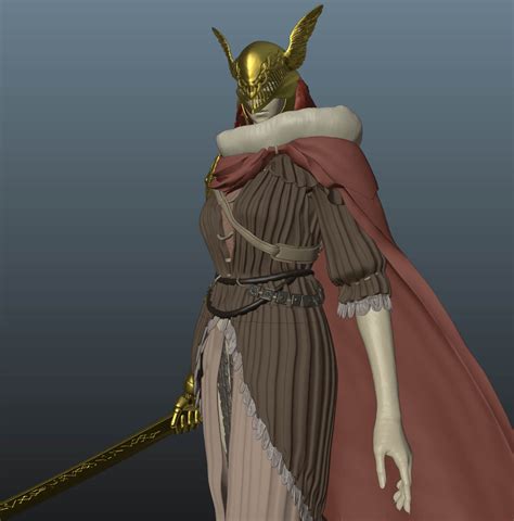 Elden Ring Malenia Blade Of Miquella V2 Remake With Bonus 3d Model