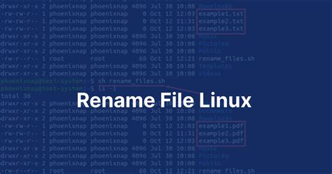 Rename File Linux Netizens Technologies