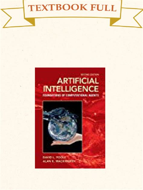 Artificial Intelligence Foundations Of Computational Agents David L Poole Pdf Download Pdf
