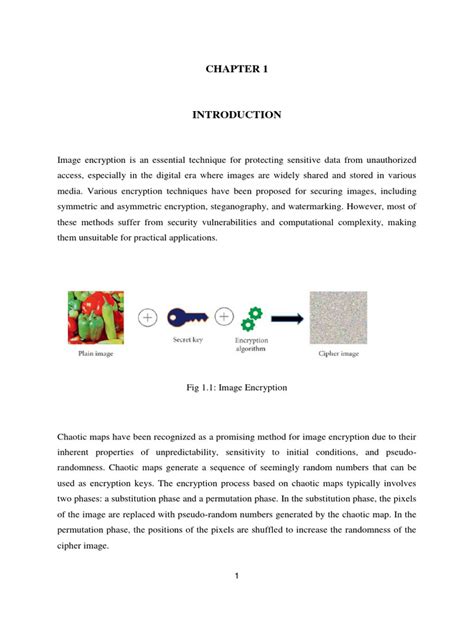 Chapter 1 Pdf Cryptography Chaos Theory