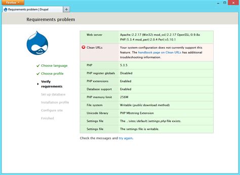 Drupal8 Doesn T Warn You If Apache Rewrite Is Turned Off 1878884