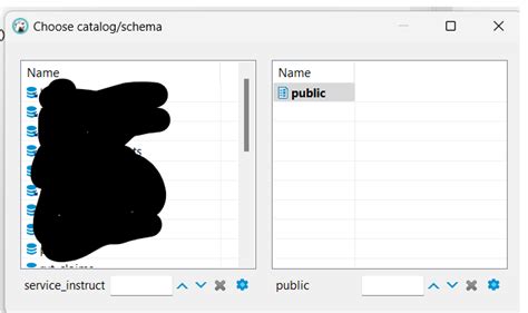 Choose Catalogschema Dialog Works Badly With Keyboard · Issue 18907
