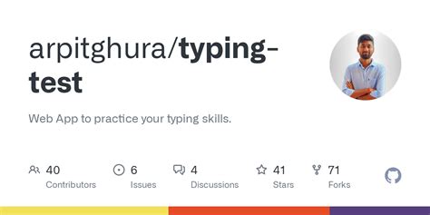 Github Arpitghura Typing Test Web App To Practice Your Typing Skills