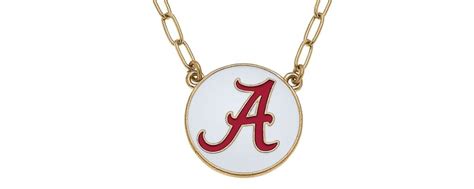 Jewelry Featuring Alabama Logo Now On Sale