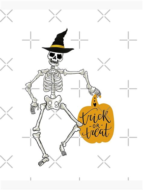 Póster Esqueleto De Halloween Disfraces De Halloween Fiesta De