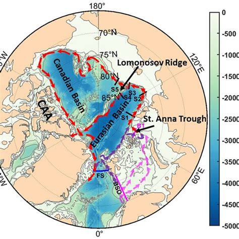 The Schematic Of The Large‐scale Circulation Pattern Of The Atlantic Download Scientific