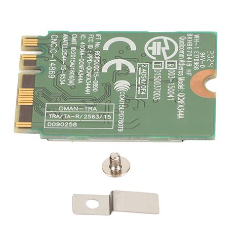 Tarjeta De Red M2 Ngff Adaptador Wifi De Ca Inalámbrico Compatible