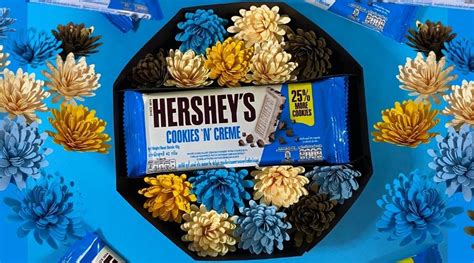 Flower Chocolate T Box Template Hersheys Cookiest Collab Joy In