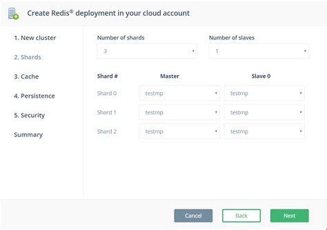 New Redis Deployment Bring Your Own Cloud