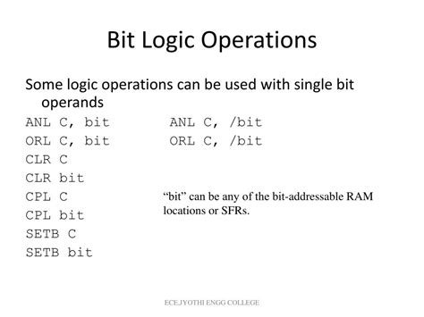 Ppt The 8051 Assembly Language Powerpoint Presentation Free Download