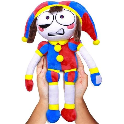 Just Toys Llc The Amazing Digital Circus 10″ Pomni Plush Toy Officially Licensed Ultra Soft