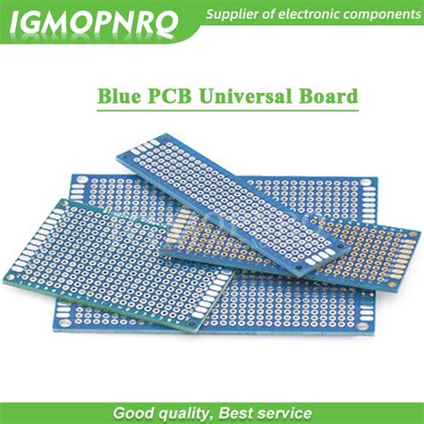 1pcs Double Sided Protoboard Breadboard Universal Board Blue Pcb 28cm
