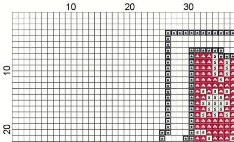 Texas Cross Stitch Pattern Texas Map Cross Stitch Pattern USA State