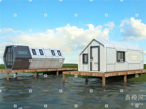 观景房民宿小屋3D模型 现代VR有灯光有贴图MAX2016观景房民宿小屋3d模型下载 ID1373714 免费3Dmax模型库