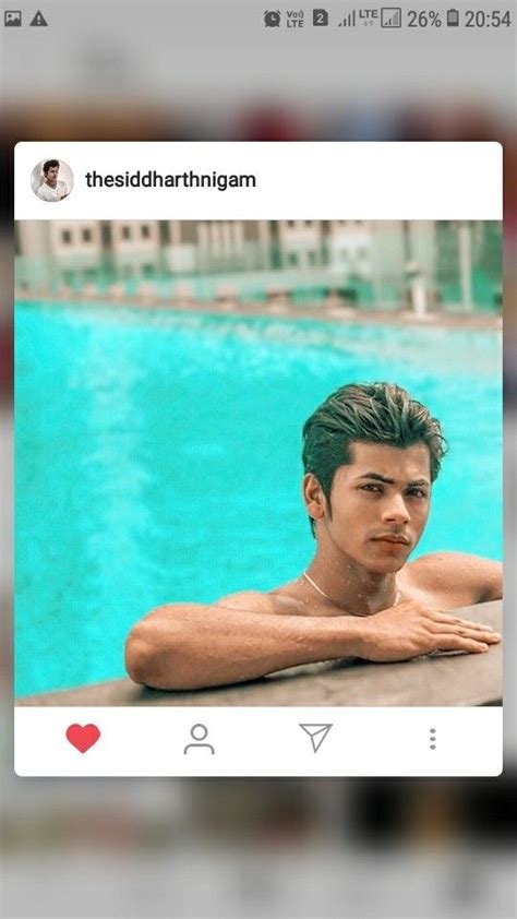 Pin By Ravneet Kaur On Siddharth Nigam Handsome Celebrities Handsome Actors Pool Babe