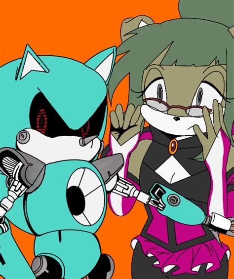 Cc X Oc Metal Sonic X Vicunia Ruby Sonic Rpandart Amino