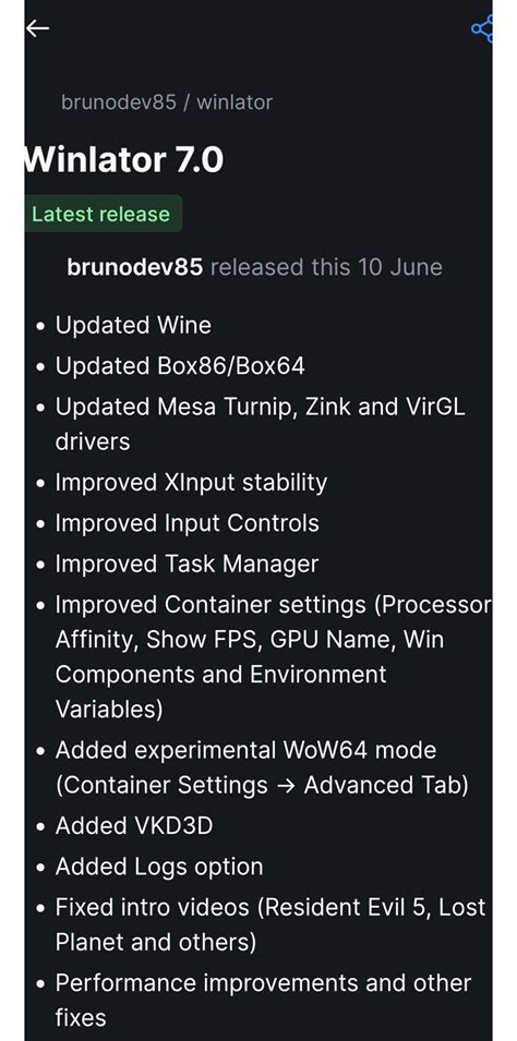 Winlator 70 Just Dropped Remulationonandroid