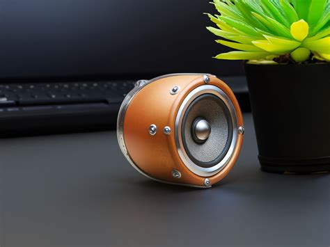 Small Spherical Speaker Free Png On Behance