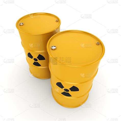 3D渲染放射性桶