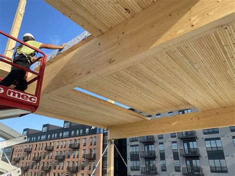 What An Awesome Project To Be Part Of Mass Timber In Commercial