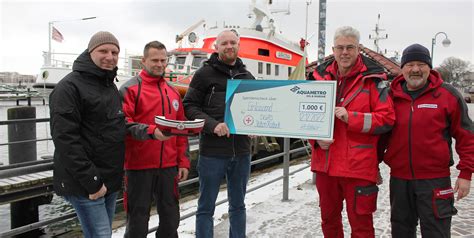 Donation To Local Maritime Search And Rescue Service Aquametro Oil And Marine