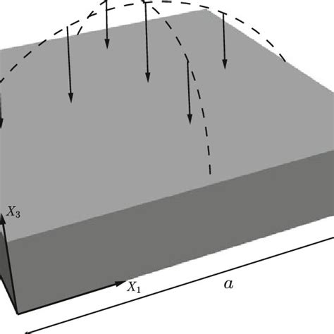 Plate As A Three Dimensional Continuum Under Sinusoidal Loading