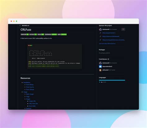 Nithin R On Linkedin Bugbounty Cybersecurity Github Opensource Crlfuzz Crlf