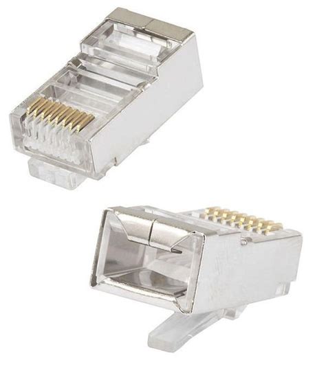 Plug 8P8C RJ45 Cat6 Metal Konnektör Ftp Tip I 2,69 TL I Hatfon ...