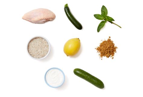 Recipe Tandoori Style Chicken And Rice With Summer Squash And Raita Blue