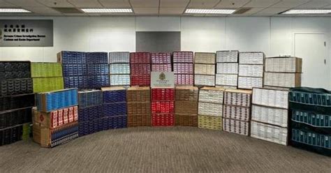 海關觀塘工廈搗私煙庫 檢值470萬貨拘28歲男