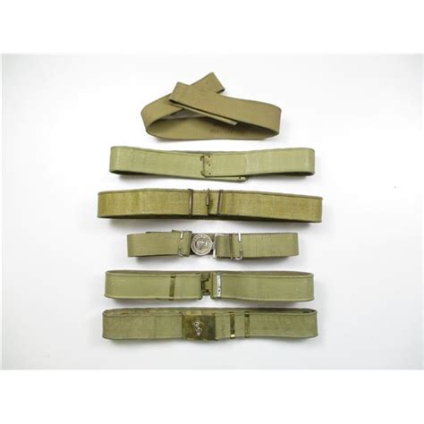 Assorted P37 Webbing Belt Lot
