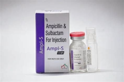 Ampicillin Sulbactam 1 5gm At ₹ 546 Vial Badli New Delhi Id