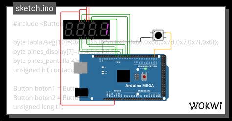 PrÁctica 2 Apartado 4 Wokwi Esp32 Stm32 Arduino Simulator