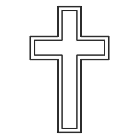 Cruz cristiana símbolo religioso Descargar PNG SVG transparente