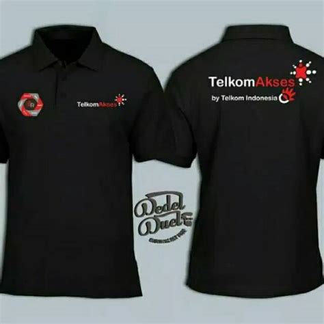 Jual Polo Shirt Kaos KeraH Telkom Akses Telkom Indonesia Internet Kaos