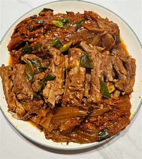 등갈비김치찜 황금레시피 돼지 등갈비찜 맛있게 만드는법 네이버 블로그